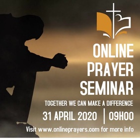 online prayer Template | PosterMyWall