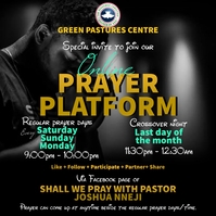 prayer meeting post Template | PosterMyWall