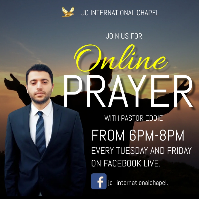 online prayer poster Template | PosterMyWall