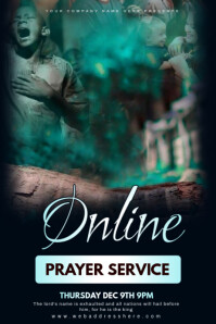 Night prayer vigil poster Template | PosterMyWall