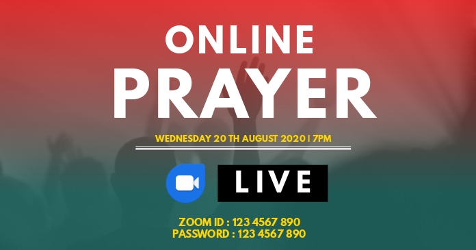 Copy of ONLINE PRAYERS TEMPLATE | PosterMyWall