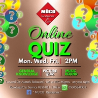 Trivia Quiz Night Video Ad Design Template | PosterMyWall
