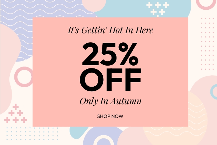 Online Sale Poster Banner Template | PosterMyWall