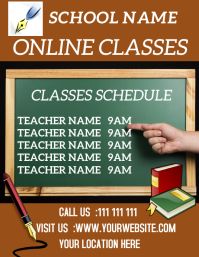 ONLINE SCHOOL Template | PosterMyWall
