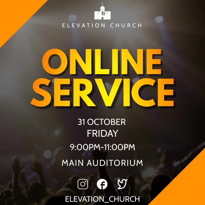 Online service Template | PosterMyWall