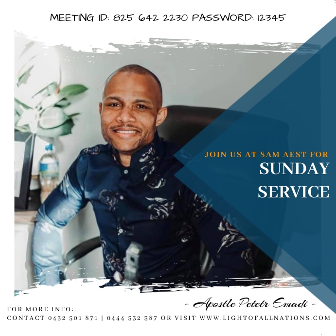 Online Service Invitations Template | PosterMyWall