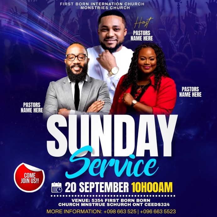 Online session Template | PosterMyWall