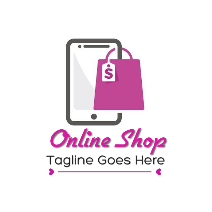 Online shop logo Template | PosterMyWall