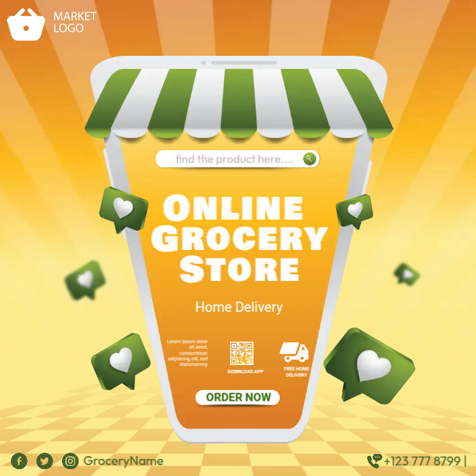 Copy of Online Shopping Ads | PosterMyWall