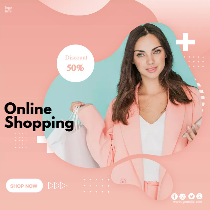 Online Shopping Ads Template | PosterMyWall
