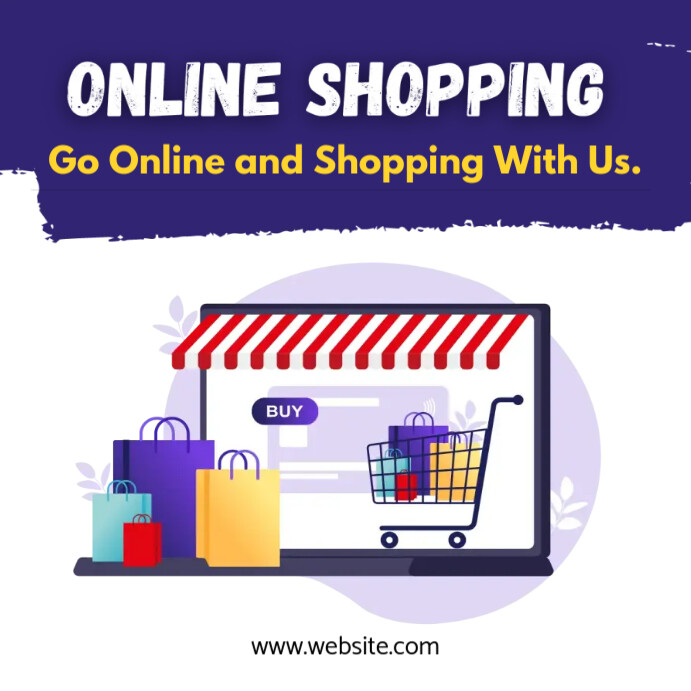 ONLINE SHOPPING TEMPLATES | PosterMyWall