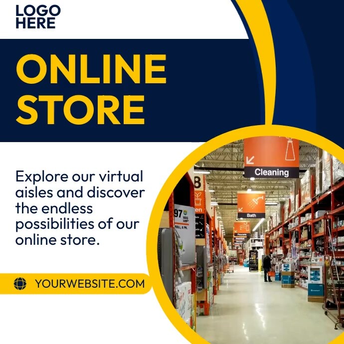 Online Store Template | PosterMyWall