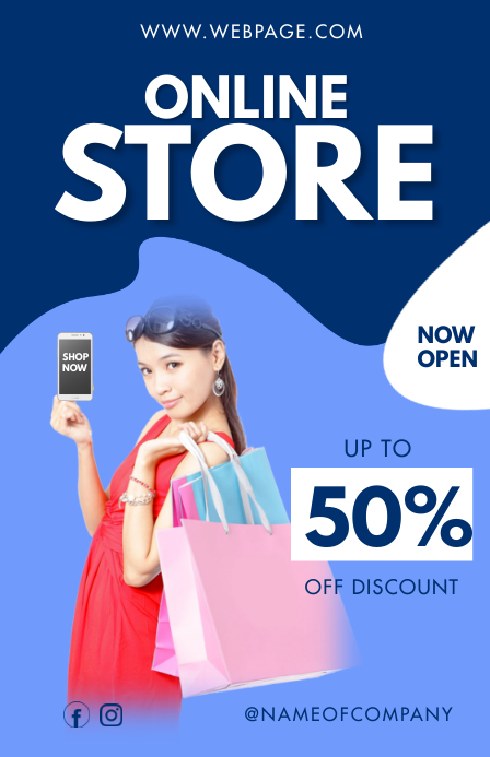 ONLINE STORE FLYER Template | PosterMyWall