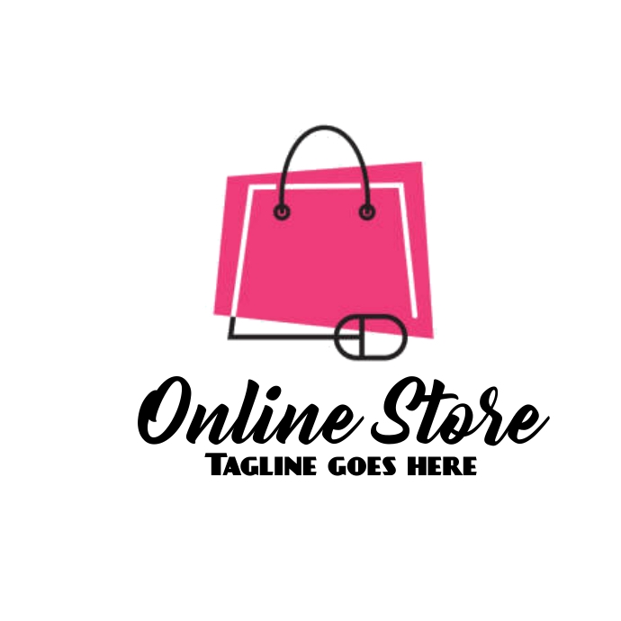 online store logo, e-commerce logo (1) Template | PosterMyWall