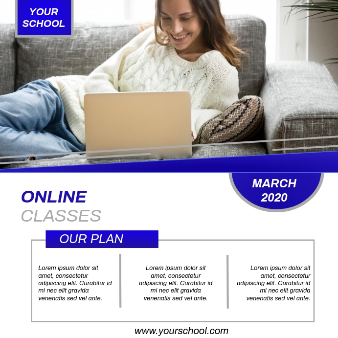 Copy of ONLINE STUDIES FLYER | PosterMyWall