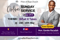 SUNDAY SERVICE FLYER Template | PosterMyWall