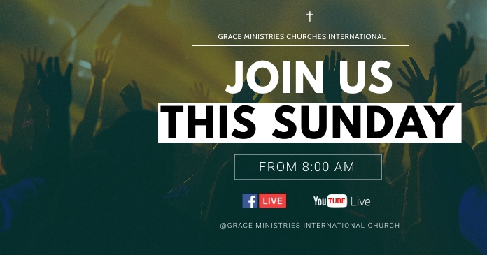 ONLINE SUNDAY SERVICE TEMPLATE | PosterMyWall
