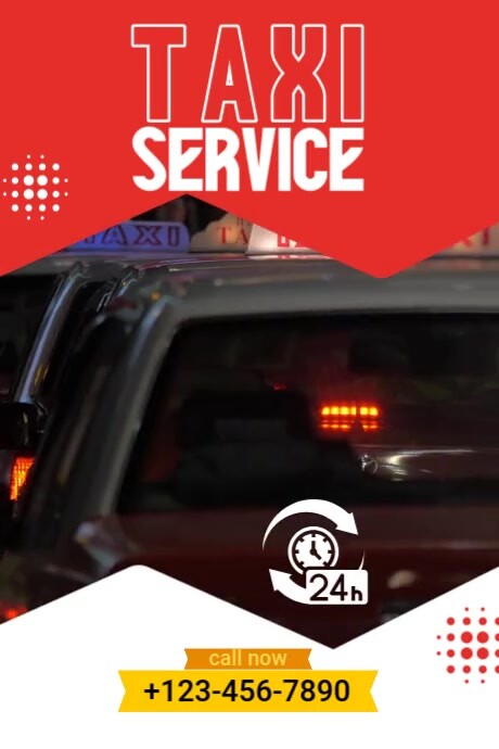 Copy of Online Taxi Services Ad Template | PosterMyWall