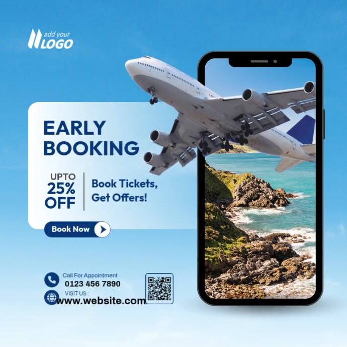 Copy of Online Ticket Booking Service Instagram Post | PosterMyWall