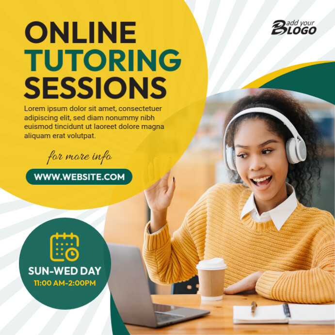 Online Tuition Classes Template | PosterMyWall