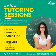 Zoom Online Classes Instagram Post Template | PosterMyWall