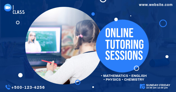 Copy of Online Tutoring Ad | PosterMyWall