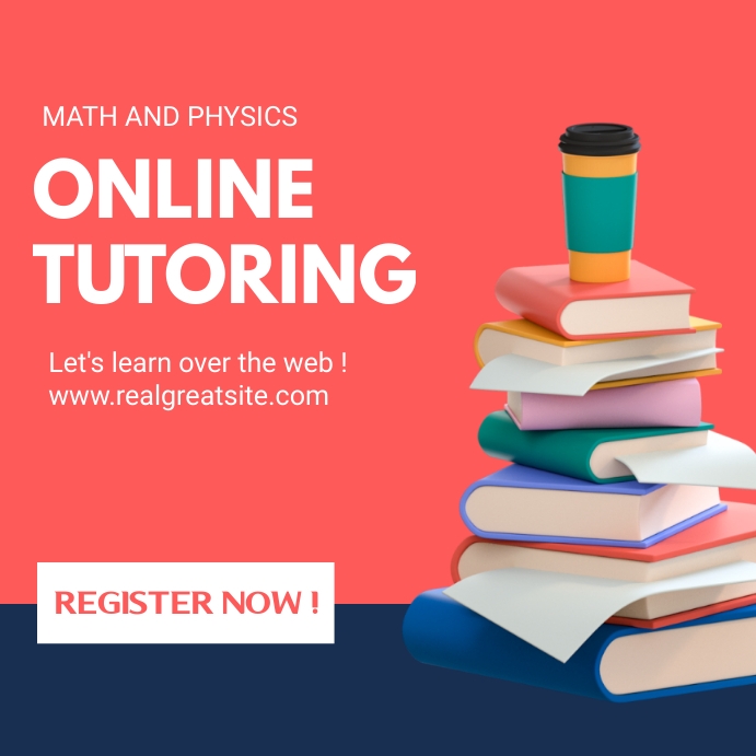 Online tutoring Instagram template | PosterMyWall
