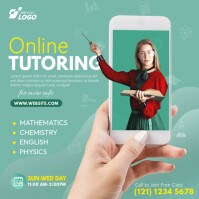 Online Tutor Ad Template | PosterMyWall
