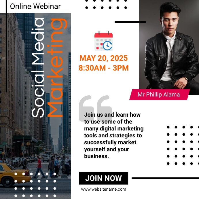 Online Webinar Instagram Post Template | PosterMyWall
