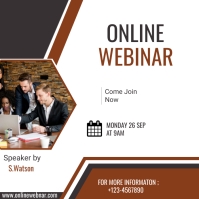 online webinar Instagram template | PosterMyWall