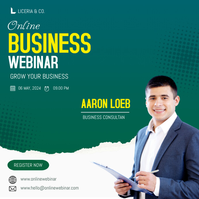 online webinar Instagram template | PosterMyWall