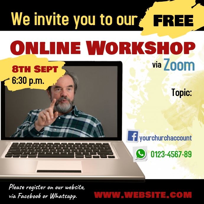 Copy of Online Workshop | PosterMyWall