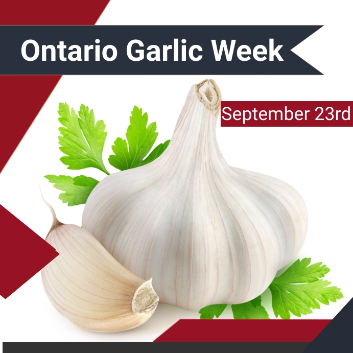 ontario garlic week Template | PosterMyWall