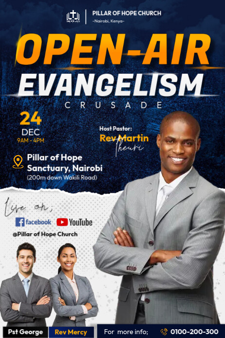 Modèle Croisade En Plein Air | PosterMyWall