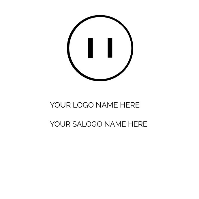 open button logo Template | PosterMyWall