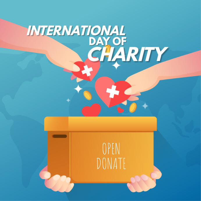 Open Donate for Charity Template | PosterMyWall