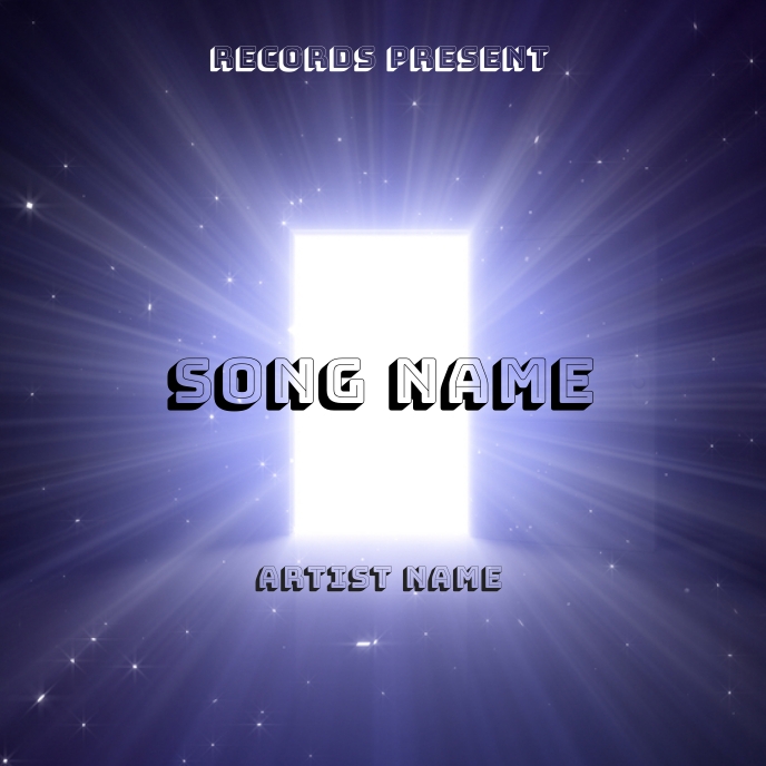 Open door Album Cover Template | PosterMyWall