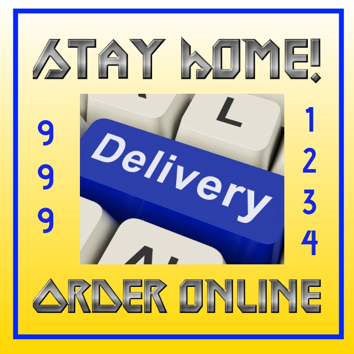 Copy of Open for Delivery | PosterMyWall