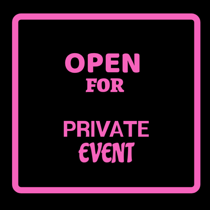 Open for Private Events | Exclusive Venue Booking & Special Occasions ...