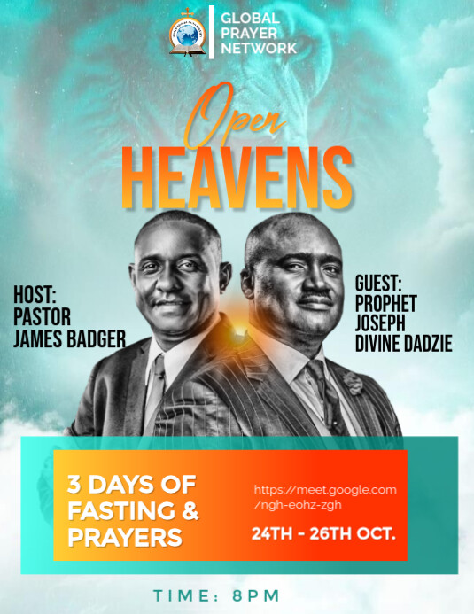 Copy of OPEN HEAVEN CHURCH FLYER | PosterMyWall