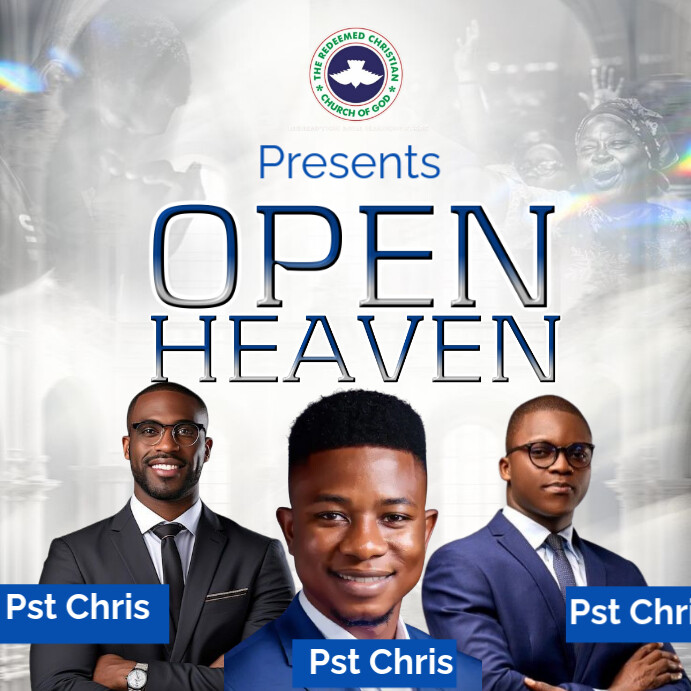 Copy of Open heaven | PosterMyWall