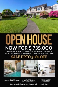 OPEN HOUSE POSTER Template | PosterMyWall