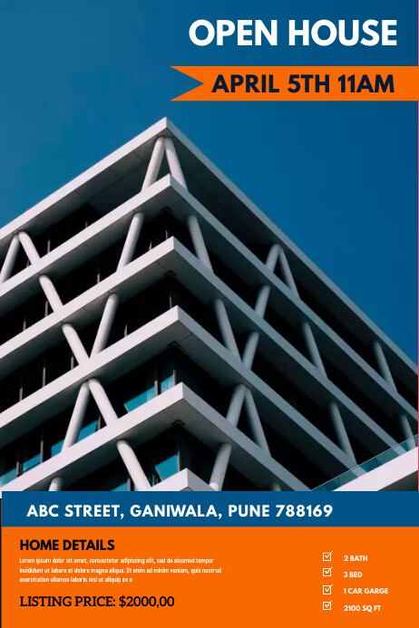 open house Template | PosterMyWall