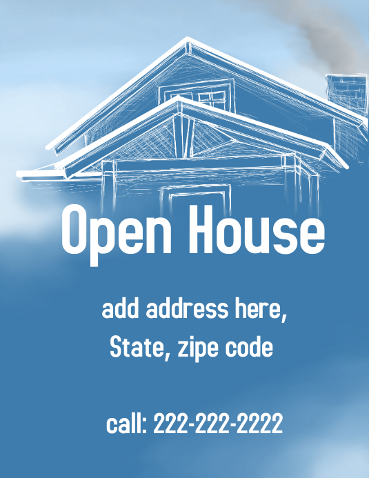 Open House Templat | PosterMyWall