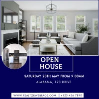 Real Estate Open House Instagram Ad Template | PosterMyWall