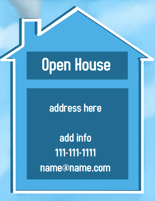 open house Template | PosterMyWall
