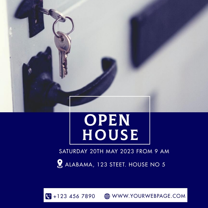 Open House Template | PosterMyWall