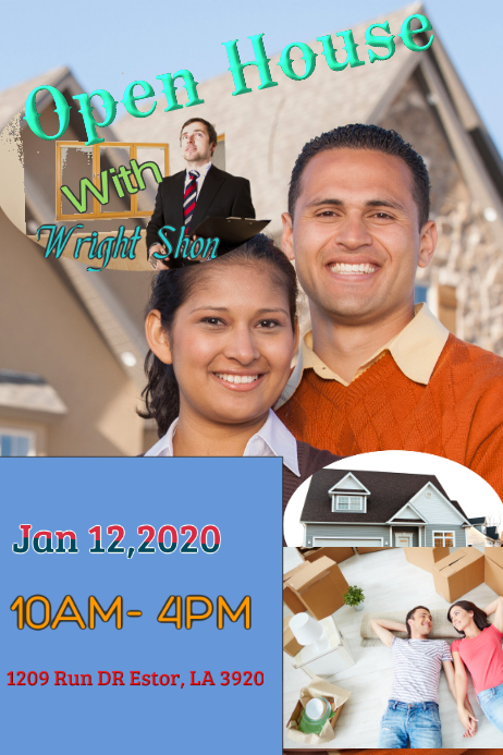 Open House Template | PosterMyWall