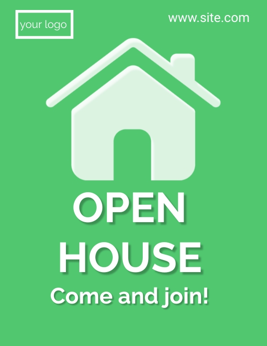 Open House Template | PosterMyWall