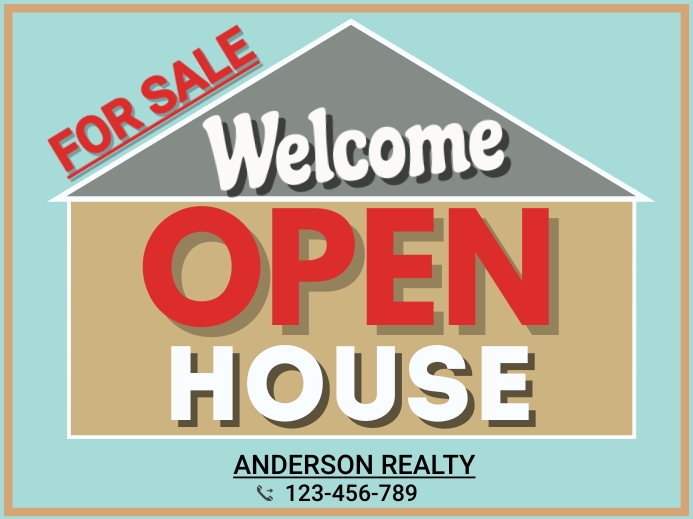 Open House Template | PosterMyWall